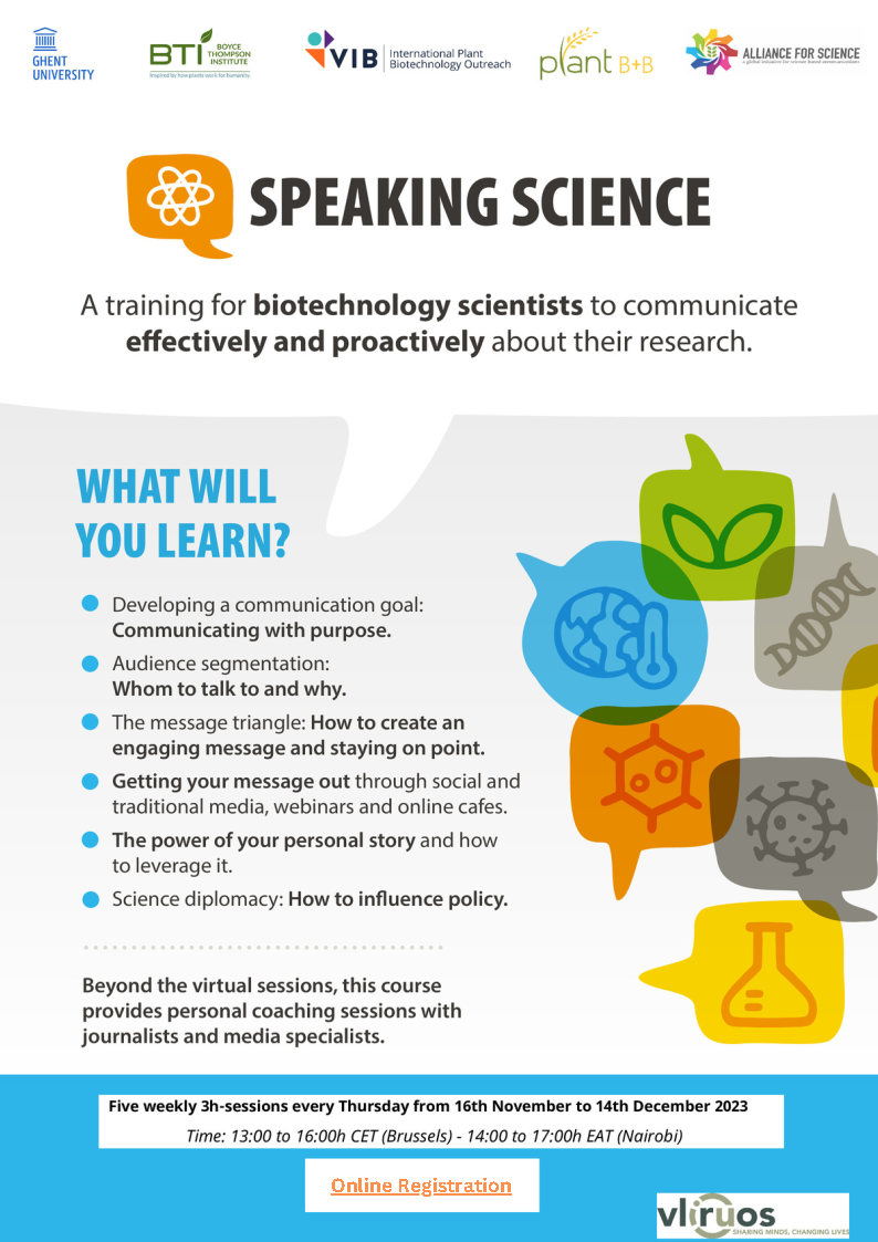 Online course: Speaking science | Africa Platform